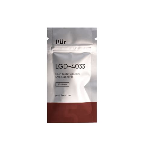 Lgd 4033 50 Tablets Of 5mg By Pür Brand Lean Muscle And Strength Builder