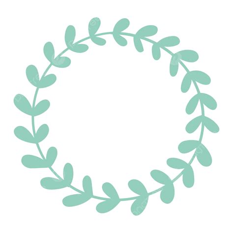 Delicate Frame Vector Art Png Cute Delicate Leaf Frame Cute Flower