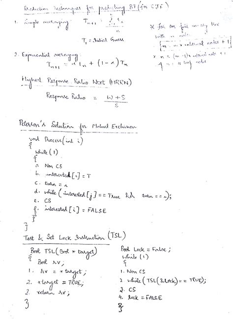 gate operating systems ~ coding interview questions with solutions