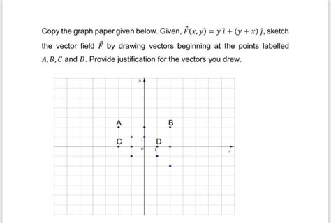 Solved Copy The Graph Paper Given Below Given Chegg Com