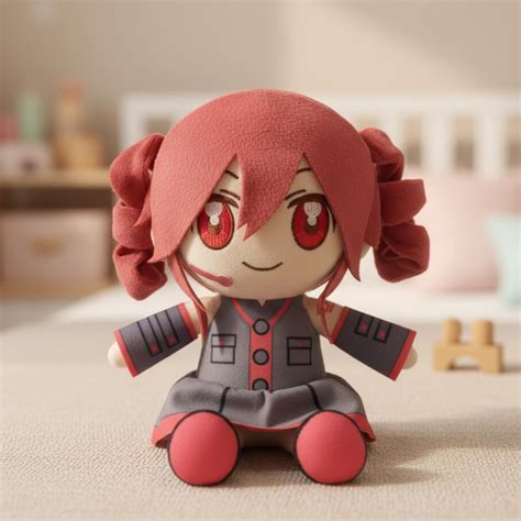 Kasane Teto Plush Doll Kawaii Anime Plush Vocaloid Teto Plush Cute
