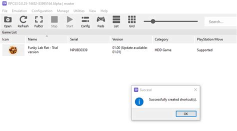 Regression Misleading Message When Installing Pkg Without Shortcuts · Issue 13060 · Rpcs3
