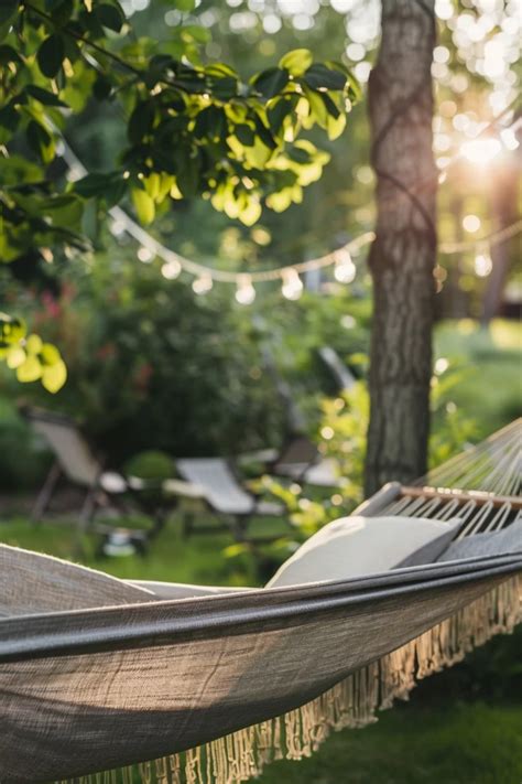 Swing Into Relaxation Hammock Post Ideas