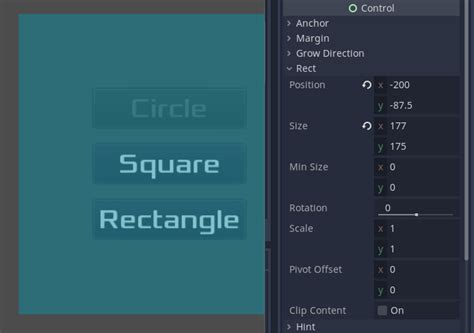 What The Difference Vector Between In RectangleShape D Extents And Rect Size Control Archive