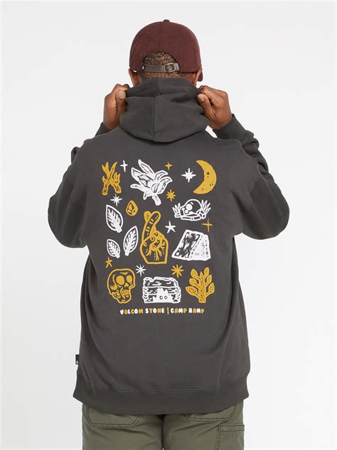 V Ent Fat Tony Hoodie Stealth Men Volcom Eu Volcom Europe