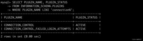 mysql启 停 登录失败处理功能 mysql登录失败处理功能 csdn博客