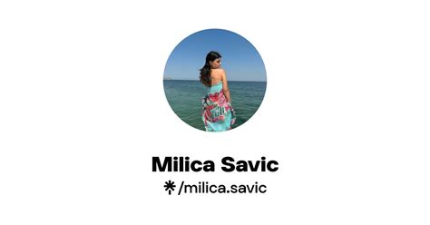 Milica Savic Instagram Tiktok Linktree