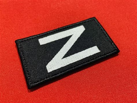 Russian Z Black And White Patch 3sj Shop Rare And Custom Military