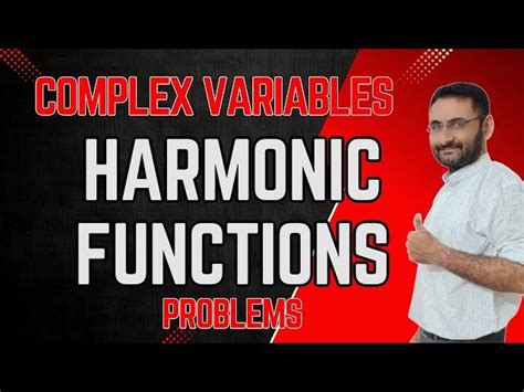 Free Video Harmonic Function Problems Numerical And Analytic