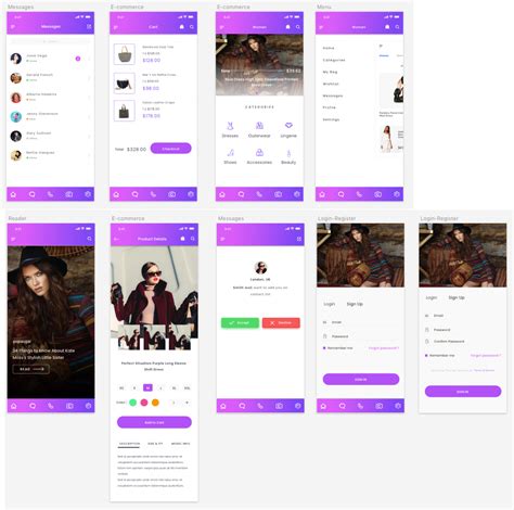Craft A Multipurpose And Multi Business Mobile UI Kit By WordPress Studio