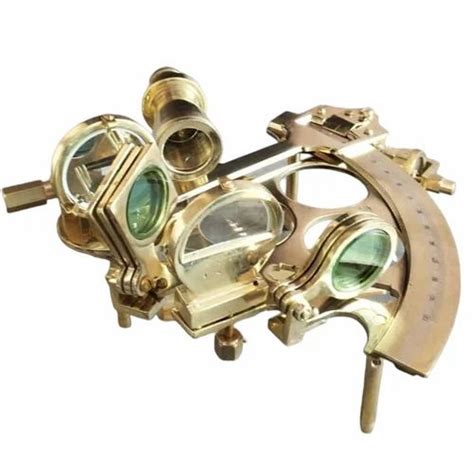 Polished Brass Sextant Instrument Size 8 Inch L At ₹ 8000piece In Ambala