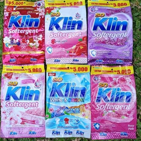 Soklin 5000 Sabun Cuci Deterjen So Klin Soklin Softergent So Klin