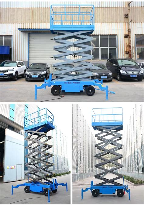 모바일 리프트 자동차 가위 유형 자체 유압 리프팅 의 고품질 모바일 리프트 자동차 가위 유형 자체 유압 리프팅