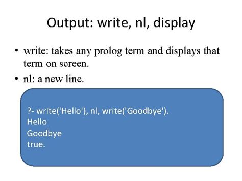 Constructing A Prolog Program We Will Learn Predicates