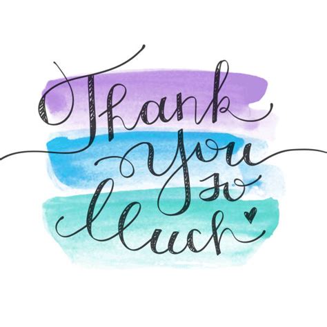 Thank You So Much Illustrations Royalty Free Vector Graphics And Clip