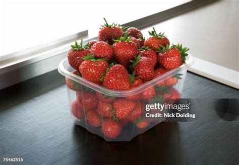 Strawberries Punnet Photos And Premium High Res Pictures Getty Images