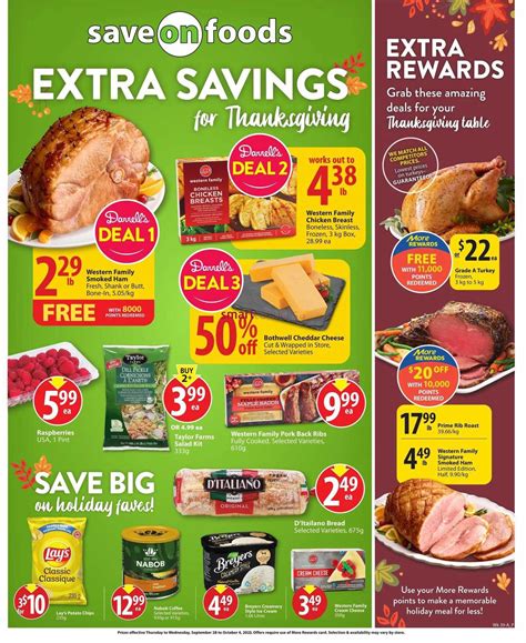 Save On Foods Bc Flyer September 28 To October 4
