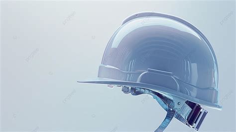Modern Design Of An Electrical Safety Helmet Background Electrical Safety Helmet Close Up