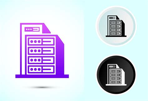 Data Center Icon Design Data Server Icon 56271609 Vector Art At Vecteezy
