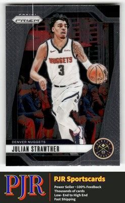 Julian Strawther 2024 25 Panini Prizm 92 Denver Nuggets Ebay