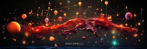 Premium Ai Image Block Network Graph Universe Parallel Connections 3d V 5