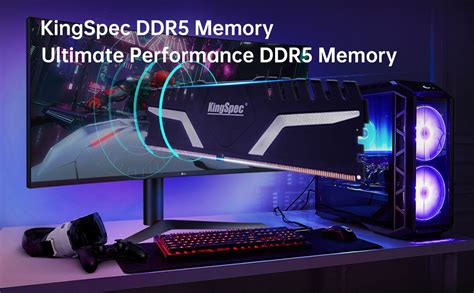 Kingspec Ddr5 Computer Memory 32gb 2×16gb 4800 Mhz Ram Desktop Memory Pc Memories Module Gaming