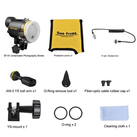 100m Seafrogs Sf 01 Strobe Diving Flash Light