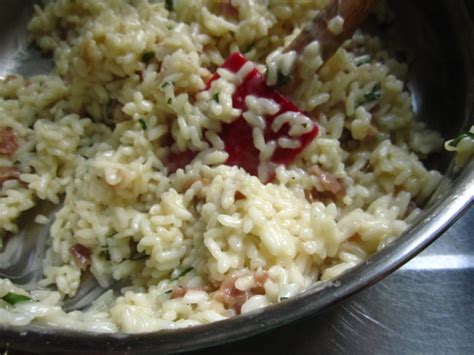 Parm Basil And Prosciutto Risotto Blog Name Tbd