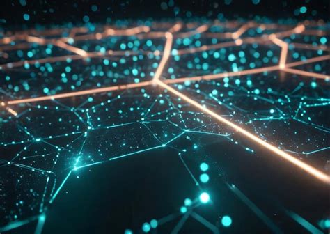 Connected Network Big Data Flow Digital Connectivity Futuristic Technology Data Visualization