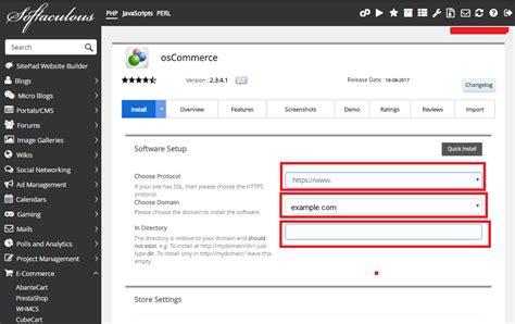 how to install oscommerce in your cpanel hosting account hostadvice