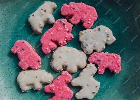 Premium Photo Circus Animal Cookies