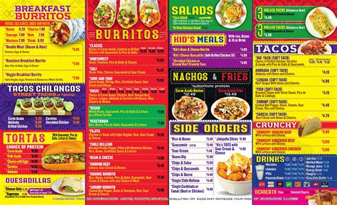 Victoricos Mexican Food Barnett Rd Medford Menus In Medford Oregon