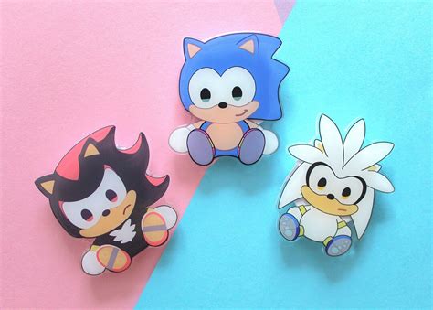 Chibi Sonic Phone Grips Etsy