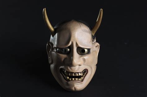 Máscara Noh Hannya 般若 Madera Catawiki