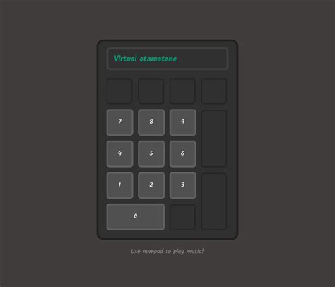 github thrxpt virtual otamatone playing otamatone with numpad
