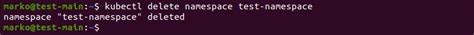 How To Delete A Kubernetes Namespace Standard Force Removal