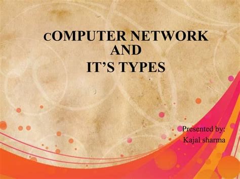 Basics of computer networks | PPT