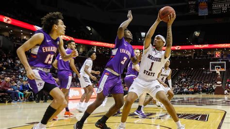 Evansville Basketball Aces Lose To Missouri State Now 1 8 In Mvc