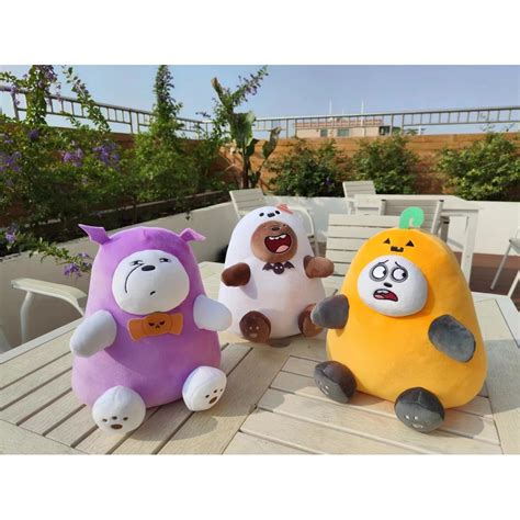 We Bare Bears Collection 8in Freaky Plush Toygrizz