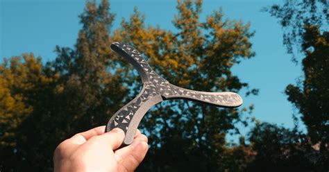 Boomerang Perfect Return By Krenn Design Download Free Stl Model