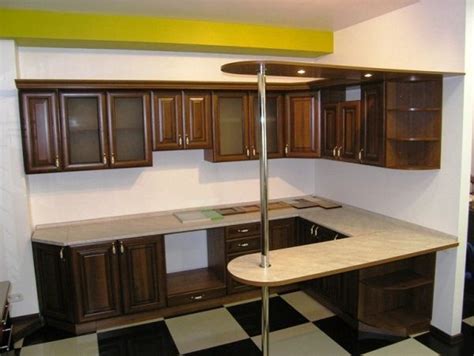 Угловая кухня с барной стойкой — 50 дизайн фото — Блог о строительстве ...