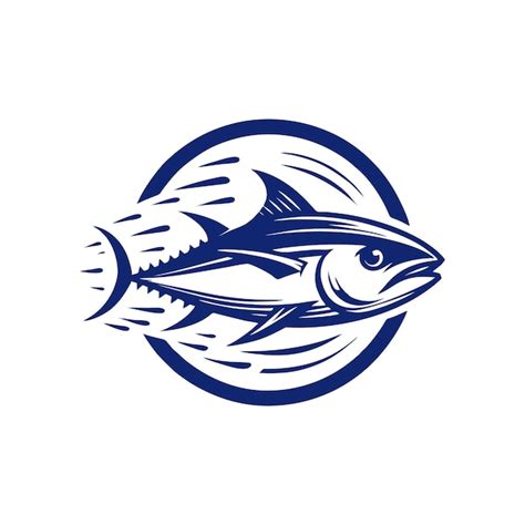 Logo Vectoriel Du Thon Dessin Du Logo Du Thon Illustration Vectorielle