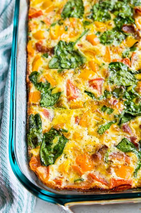 Bacon And Vegetable Egg Casserole Artofit