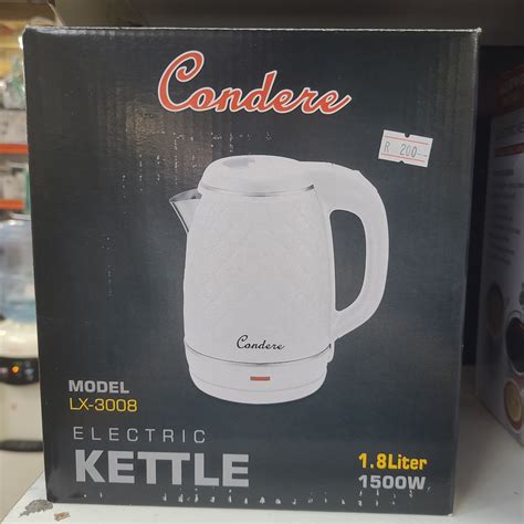 Condere Electric Kettle Lx 3008 Sa Liquidation Centre