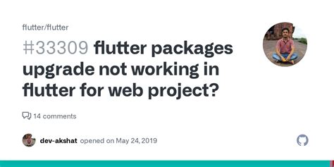 Flutter Packages Upgrade Not Working In Flutter For Web Project