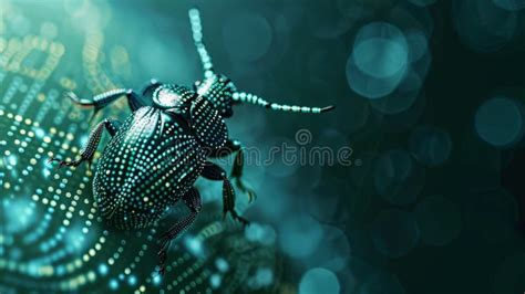 Abstract Threat Detection Minimalist White Net Icon Catching Grey Bugs