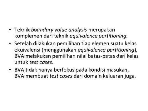 testing implementasi sistem black box testing equivalence partitioning