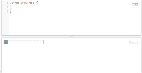 Html Border Style Is Applied As A Background Color In Progress Bar