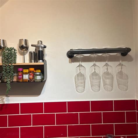 Solid Brass Floating Pipe Shelf Brackets Pair Etsy