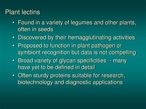 ppt glycan binding proteins powerpoint presentation free download